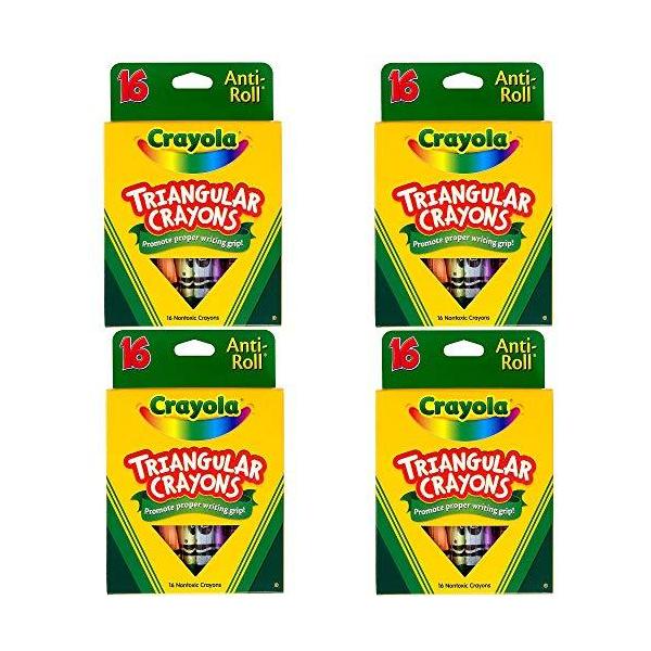 クレヨラ アメリカ 海外輸入 知育玩具 ….. Triangular Anti-roll Crayons海外限定品を迅速輸入！5〜15営業日にて発送します。型番：…..海外サイズ：16 Count (Pack of 4)関連：クレヨラ,アメ...