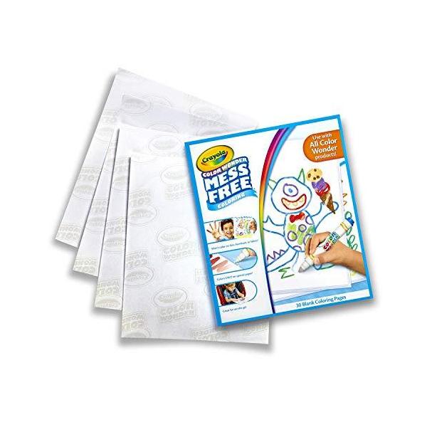 クレヨラ アメリカ 海外輸入 知育玩具 752479 Crayola Color Wonder Mess Free Coloring, Blank Coloring 30 Pages, Gifts for Toddlers, Ages 3,...