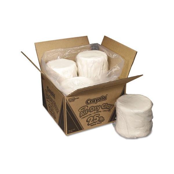 クレヨラ アメリカ 海外輸入 知育玩具  Crayola Products - Crayola - Air-Dry Clay, 25 lbs., White - Sold As 1 Each - The clay makes solid, ...