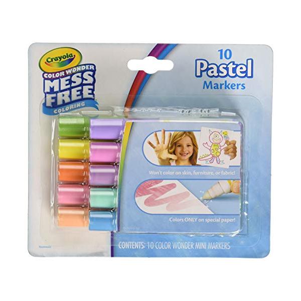 クレヨラ アメリカ 海外輸入 知育玩具 75-2470 Crayola color wonder mess free 10 pastel markers海外限定品を迅速輸入！5〜15営業日にて発送します。型番：75-2470海外サイズ：10...