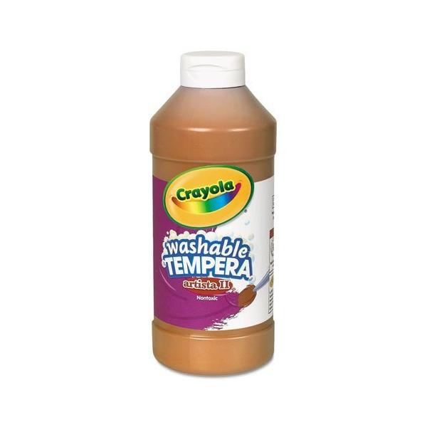 クレヨラ アメリカ 海外輸入 知育玩具  Crayola? Artista II Washable Tempera Paint, Brown, 16 Ounces海外限定品を迅速輸入！5〜15営業日にて発送します。型番：海外サイズ：16 o...