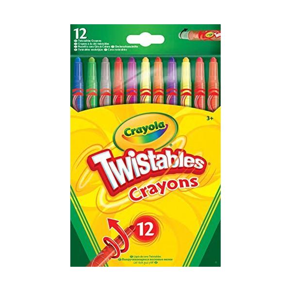 クレヨラ アメリカ 海外輸入 知育玩具 52-8530-E-000 CrayolaTwistables Crayons, Pack of 12 - Multicolour海外限定品を迅速輸入！5〜15営業日にて発送します。型番：52-853...