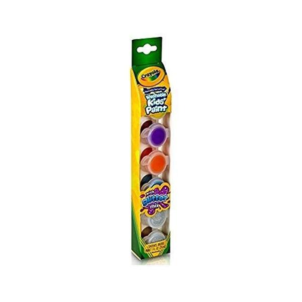 クレヨラ アメリカ 海外輸入 知育玩具 54-0100 Crayola Washable Paint Pots, Glitter Paints, 6 ct海外限定品を迅速輸入！5〜15営業日にて発送します。型番：54-0100海外サイズ：1...