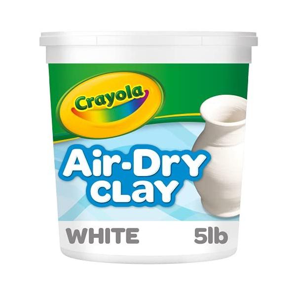 クレヨラ アメリカ 海外輸入 知育玩具 CYO575055 Crayola Air Dry Clay Bucket, No Bake Clay for Kids, Modeling Clay Alternative, 5 lb Reseal...