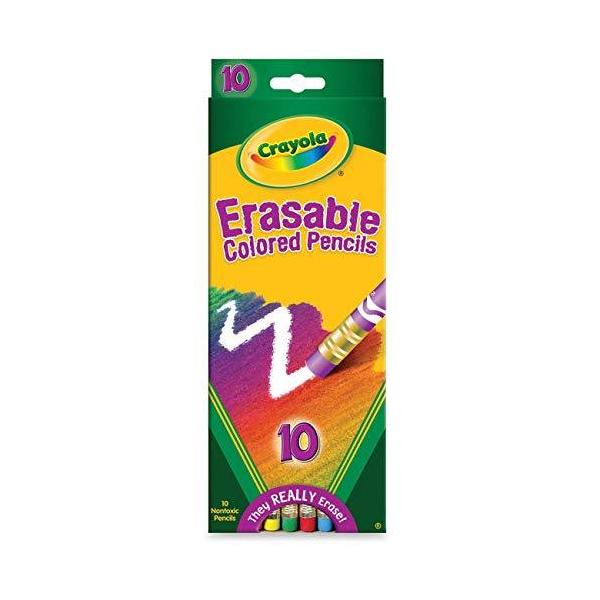 クレヨラ アメリカ 海外輸入 知育玩具 68-4410 Crayola 071662044107 68-4410 Erasable Colored Pencils 10 Count海外限定品を迅速輸入！5〜15営業日にて発送します。型番：6...