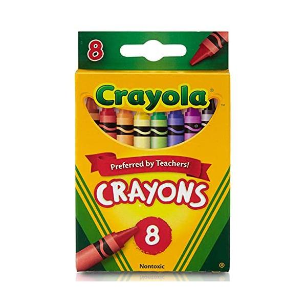 クレヨラ アメリカ 海外輸入 知育玩具 CYO523008 Crayola Crayons, School Supplies, Classic Colors, 8 Count海外限定品を迅速輸入！5〜15営業日にて発送します。商品名（自動翻...