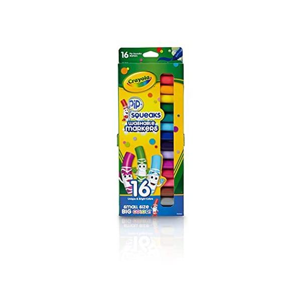 クレヨラ アメリカ 海外輸入 知育玩具 58 8703 Crayola Pip-Squeaks Markers, 16 Count海外限定品を迅速輸入！5〜15営業日にて発送します。型番：58 8703海外サイズ：16 Count (Pac...