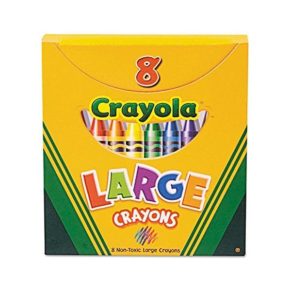 クレヨラ アメリカ 海外輸入 知育玩具 BIN80 Crayola Large Crayons in Tuck Box, Assorted Colors, Set of 8海外限定品を迅速輸入！5〜15営業日にて発送します。型番：BIN80...