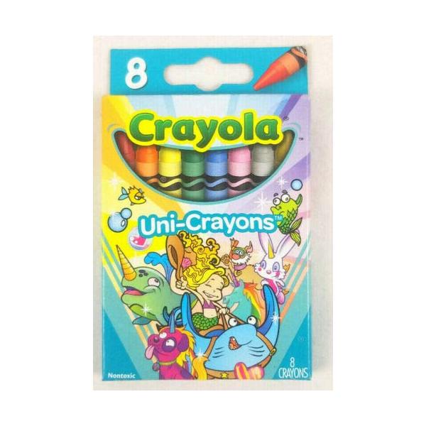 クレヨラ アメリカ 海外輸入 知育玩具  Crayola Uni-Crayons 8 Count Flip Top Box Unicorn Colors海外限定品を迅速輸入！5〜15営業日にて発送します。型番：海外サイズ：8 Count (...
