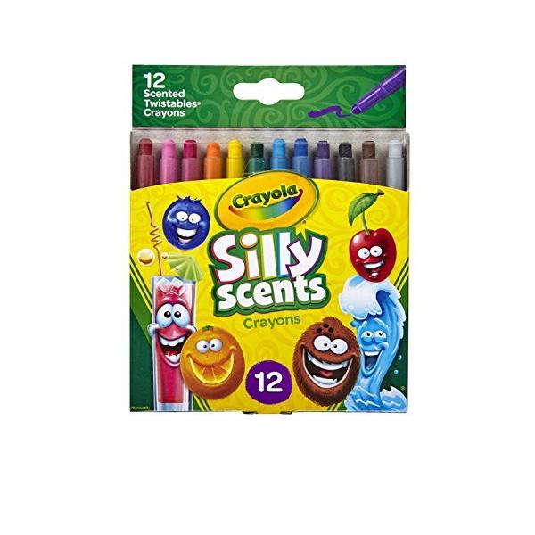 クレヨラ アメリカ 海外輸入 知育玩具 52 9612 Crayola Silly Scents Twistables Crayons, 12 Count, Coloring Supplies, Gift for Kids海外限定品を迅速輸...