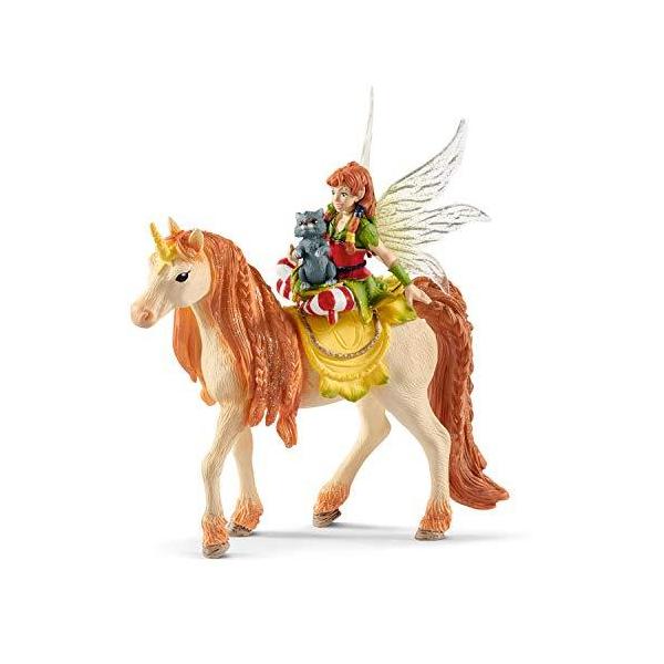 海外輸入 知育玩具 シュライヒホースクラブ 70567 Schleich bayala, Mythical Creature Toys for Girls and Boys, Fairy Marween Doll with Glitter ...