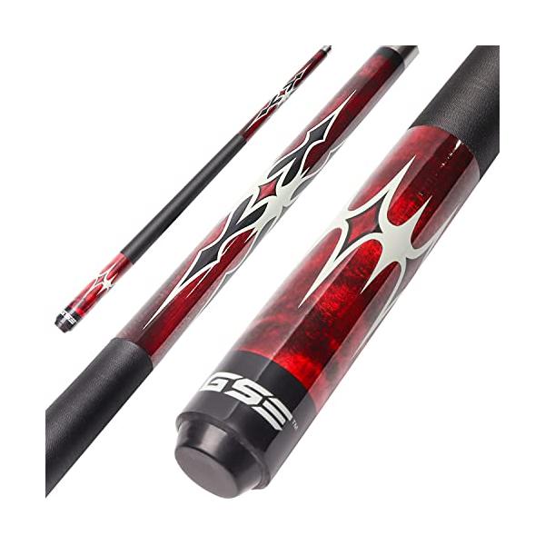 海外輸入品 ビリヤード GB-1011 GSE Games &amp; Sports Expert 58" 2-Piece Canadian Maple Hardwood Billiard Pool Cue Sticks for Men/W...
