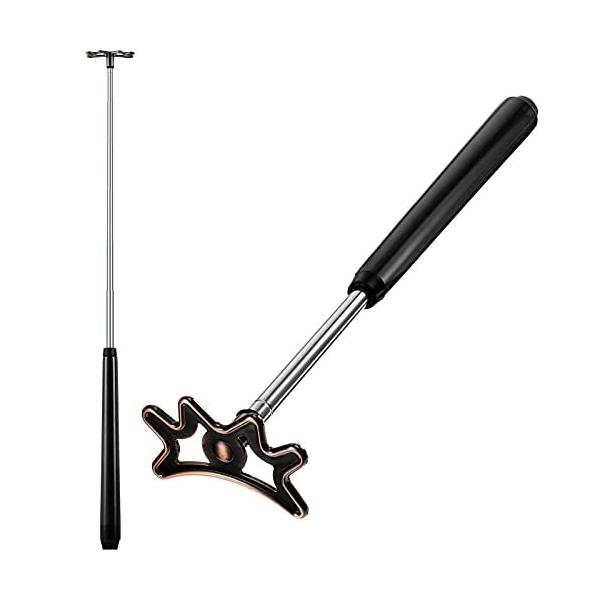 海外輸入品 ビリヤード  Sumind Retractable Pool Bridge Stick - Adjustable Billiards Cue Bridge with Removable Head, Wooden Handle &...