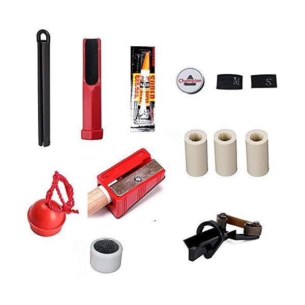 海外輸入品 ビリヤード  Standard Pool Cue Repair Tip Kit-3 Medium Tips, 3 Fellures, Tip Clam海外限定品を迅速輸入！5〜15営業日にて発送します。型番：海外サイズ：Medi...