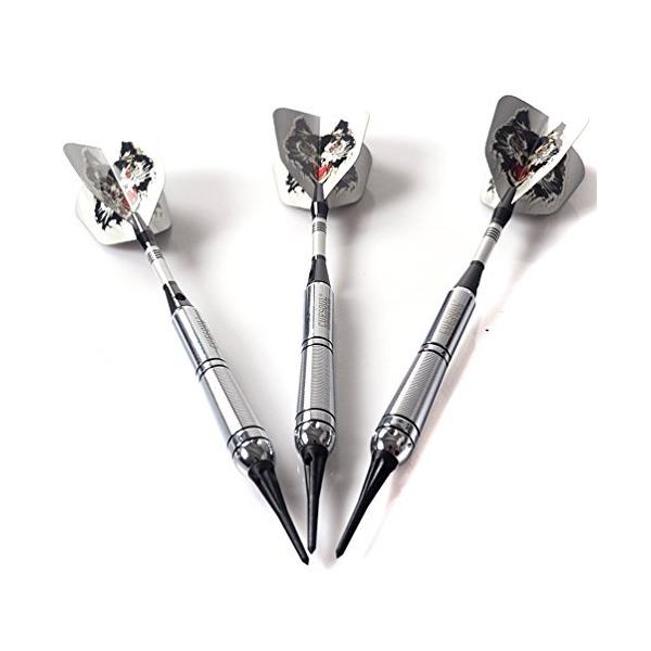 海外輸入品 ダーツ  CUESOUL Soft Tip Darts Set Plastic Tip with Dart Case (16g-SkyWolf-Brass)海外限定品を迅速輸入！5〜15営業日にて発送します。型番：関連：海外輸入...