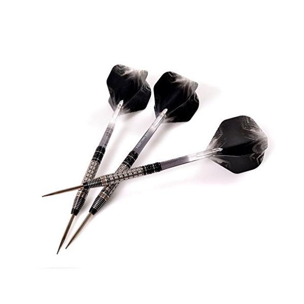 海外輸入品 ダーツ  CUESOUL Aurora 23g 90 Throwing Steel Tip Tungsten Dart Set Professional,Titanium Nitride Coating海外限定品を迅速輸入！5〜...