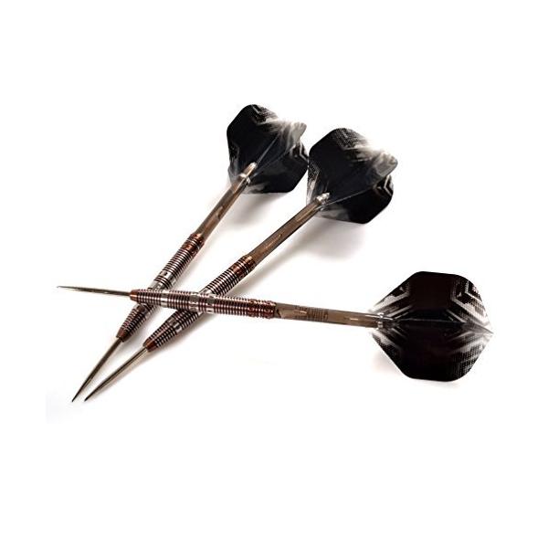海外輸入品 ダーツ  CUESOUL Aurora 23g 90 Throwing Steel Tip Tungsten Dart Set Professional,Titanium Nitride Coating海外限定品を迅速輸入！5〜...