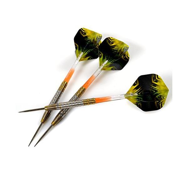海外輸入品 ダーツ  CUESOUL Aurora 23g 90 Throwing Steel Tip Tungsten Dart Set Professional,Titanium Nitride Coating海外限定品を迅速輸入！5〜...