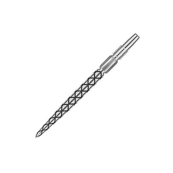 海外輸入品 ダーツ チップ ポイント 100080 Target Darts Swiss Points, Diamond Pro Swiss Point Dart Tips (3 Pack Set of Tips) 26MM, Silver...