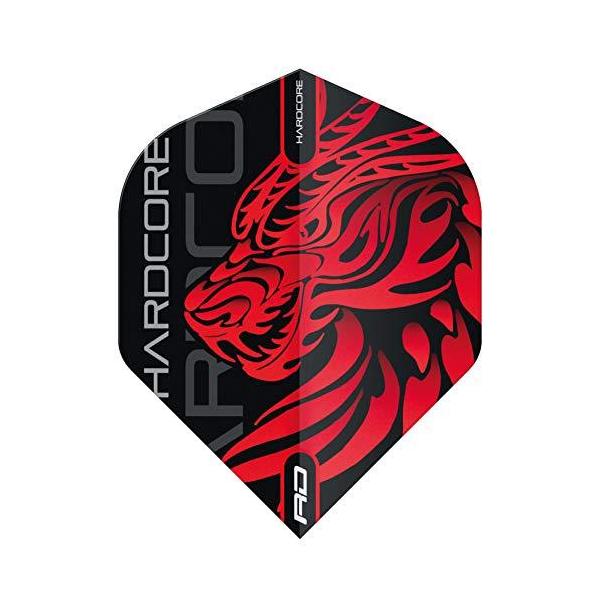 海外輸入品 ダーツ フライト  RED DRAGON Hardcore Jonny Clayton Dragon Dart Flights - 3 Sets Per Pack (9 Dart Flights in Total)海外限定品を迅...