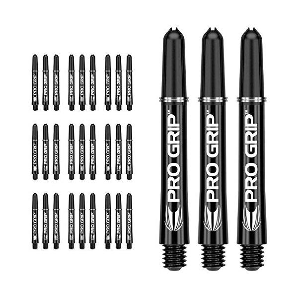 海外輸入品 ダーツ シャフト 110895 Target Darts 10 x Sets of Black Pro Grip Shaft Short - 30 in Total海外限定品を迅速輸入！5〜15営業日にて発送します。型番：110...