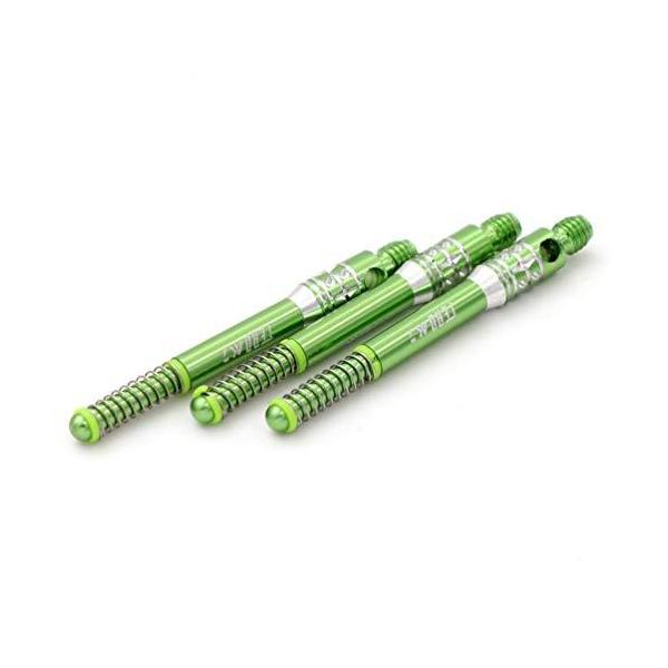 海外輸入品 ダーツ シャフト  CUESOUL TERO AK7 Aluminum Dart Shafts Green Built-in Spring Telescopic for Steel Tip Darts and Soft Tip ...