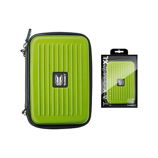 海外輸入品 ダーツ 125858 Target Darts Takoma XL Darts Wallet Case, Green ? Holds 6 Darts, Protective EVA Holder with Double Zip ...