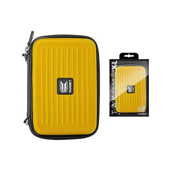 海外輸入品 ダーツ 125857 Target Darts Takoma XL Darts Wallet Case, Yellow ? Holds 6 Darts, Protective EVA Holder with Double Zip...