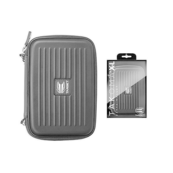 海外輸入品 ダーツ 125828 Target Darts Takoma XL Darts Wallet Case, Black ? Holds 6 Darts, Protective EVA Holder with Double Zip ...