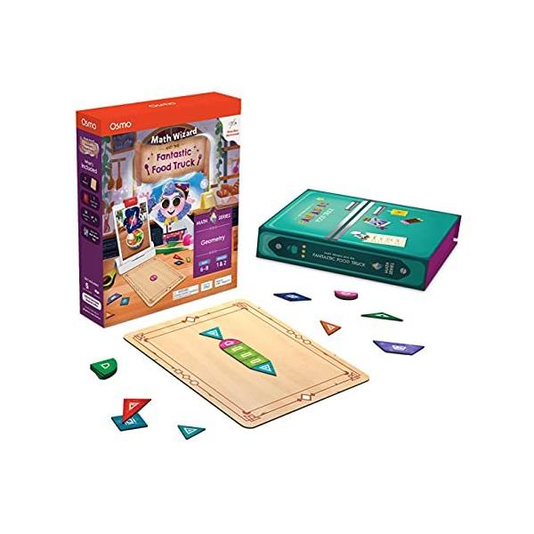 オスモ 知育玩具 ipad 教育 902-00063 Osmo - Math Wizard and the Fantastic Food Truck Co. Games iPad &amp; Fire Tablet -Ages 6-8/Gr...