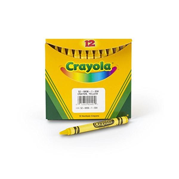 クレヨラ アメリカ 海外輸入 知育玩具 BIN520836034 Crayola Crayons in Yellow, Bulk Crayons, 12 Count海外限定品を迅速輸入！5〜15営業日にて発送します。型番：BIN520836...