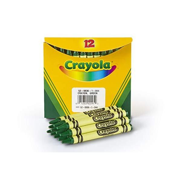 クレヨラ アメリカ 海外輸入 知育玩具 5208361044 Crayola Crayons in Green, Bulk Crayons, 12 Count海外限定品を迅速輸入！5〜15営業日にて発送します。型番：5208361044海外...