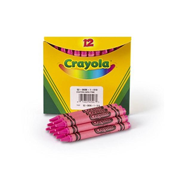クレヨラ アメリカ 海外輸入 知育玩具 5208361010 Crayola Crayons in Pink, Bulk Crayons, 12 Count (5208361010)海外限定品を迅速輸入！5〜15営業日にて発送します。商品名...
