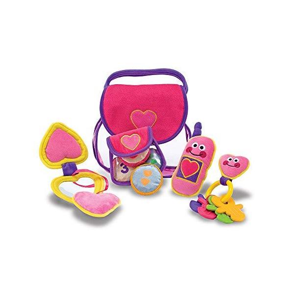 メリッサ&amp;ダグ おもちゃ おままごと ごっこ遊び Melissa &amp; Doug 3049 Melissa &amp; Doug Pretty Purse Fill and Spill Soft Play Set Toddle...