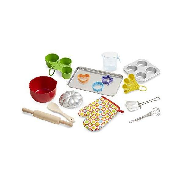 メリッサ&amp;ダグ おもちゃ おままごと ごっこ遊び Melissa &amp; Doug 9356 Melissa &amp; Doug Baking Play Set (20 pcs) - Play Kitchen Accessor...