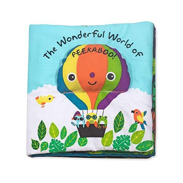 メリッサ&amp;ダグ おもちゃ 知育玩具 Melissa &amp; Doug 9208 Melissa &amp; Doug Soft Activity Baby Book - The Wonderful World of Peekab...