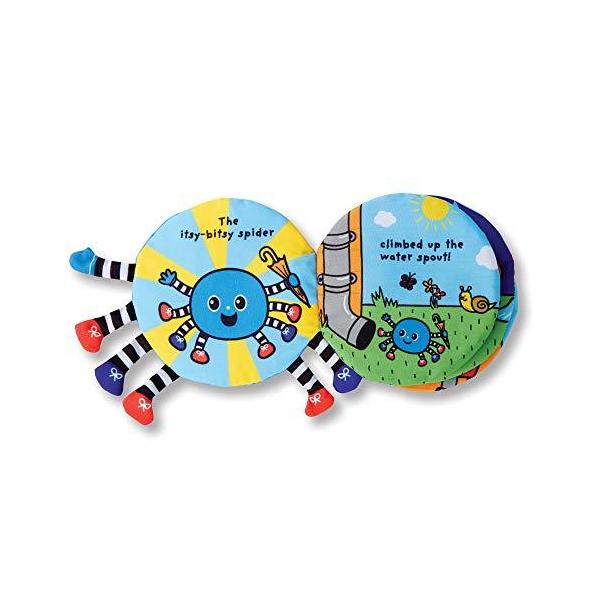 メリッサ&amp;ダグ おもちゃ 知育玩具 Melissa &amp; Doug 9193 Melissa &amp; Doug K's Kids Itsy-Bitsy Spider 8-Page Soft Activity Book fo...