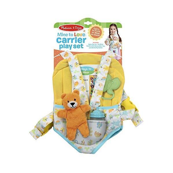 メリッサ&amp;ダグ おもちゃ おままごと ごっこ遊び Melissa &amp; Doug 31715 Melissa &amp; Doug Mine to Love Carrier Play Set for Baby Dolls wi...