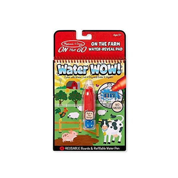 メリッサ&amp;ダグ おもちゃ 知育玩具 Melissa &amp; Doug 9232 Melissa &amp; Doug Water Wow! Mess Free Coloring Book, Reusable Water-Reve...