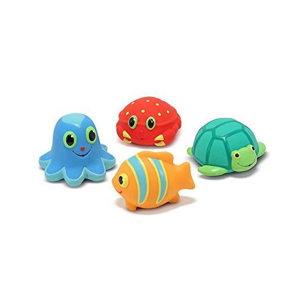 メリッサ&amp;ダグ おもちゃ 知育玩具 Melissa &amp; Doug 6435 Melissa &amp; Doug Sunny Patch Seaside Sidekicks Squirters with 4 Squeeze-...