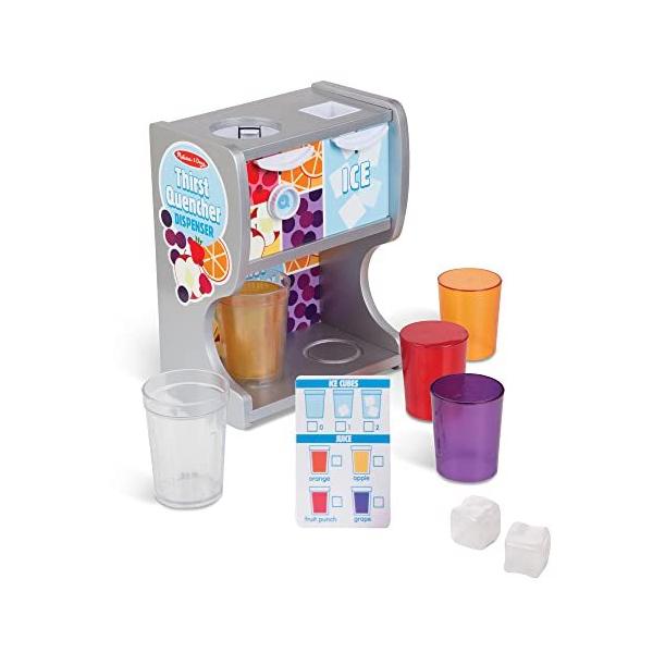 メリッサ&amp;ダグ おもちゃ おままごと ごっこ遊び Melissa &amp; Doug 9300 Melissa &amp; Doug Thirst Quencher Wooden Drink Dispenser with Juic...