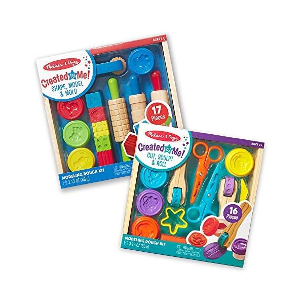 メリッサ&amp;ダグ おもちゃ おままごと ごっこ遊び Melissa &amp; Doug 93187 Melissa &amp; Doug Clay Play Activity Set - with Sculpting Tools a...