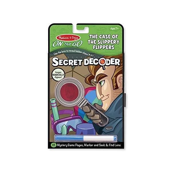 メリッサ&amp;ダグ おもちゃ 知育玩具 Melissa &amp; Doug 5536 Melissa &amp; Doug On The Go Secret Decoder Activity Book - The Case of Th...