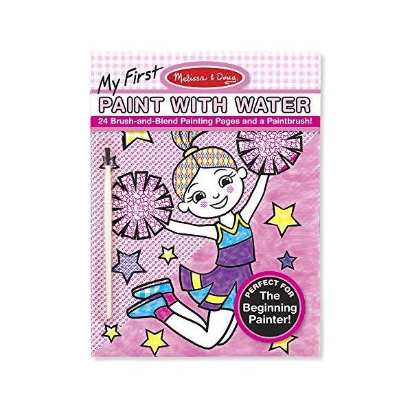 メリッサ&amp;ダグ おもちゃ 知育玩具 Melissa &amp; Doug 3183 Melissa &amp; Doug My First Paint With Water Art Pad - Cheerleaders, Flowe...