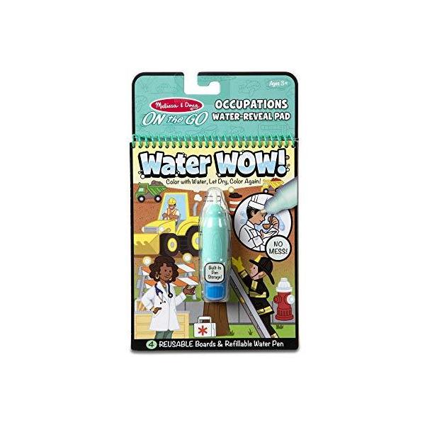 メリッサ&amp;ダグ おもちゃ 知育玩具 Melissa &amp; Doug 30180 Melissa &amp; Doug On The Go Water Wow! Reusable Water-Reveal Activity Pa...