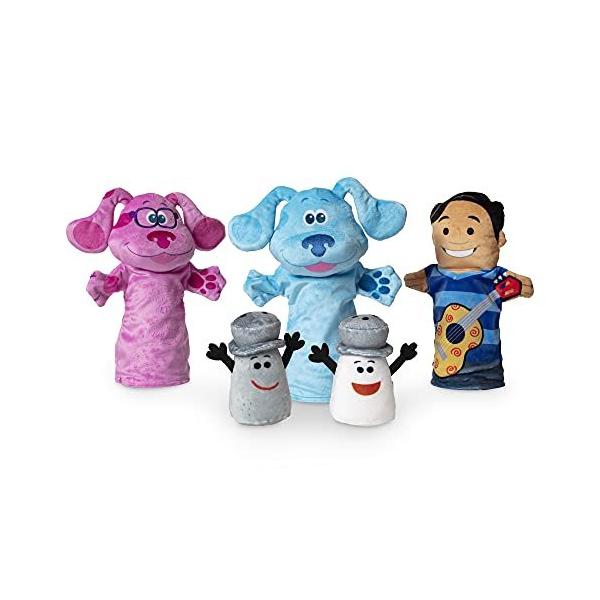 メリッサ&amp;ダグ おもちゃ 知育玩具 Melissa &amp; Doug 33013 Melissa &amp; Doug Blue's Clues &amp; You! Hand &amp; Finger Puppets (5 P...