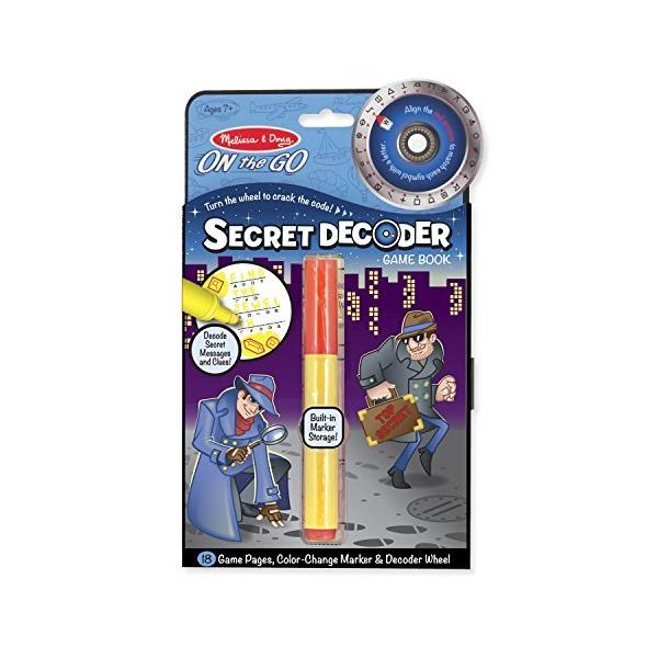 メリッサ&amp;ダグ おもちゃ 知育玩具 Melissa &amp; Doug 5248 Melissa &amp; Doug On The Go Spy Mystery Secret Decoder Book with Decoder ...
