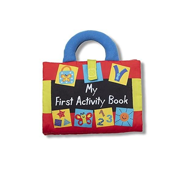 メリッサ&amp;ダグ おもちゃ 知育玩具 Melissa &amp; Doug 30267 Melissa &amp; Doug K’s Kids My First Activity Book 8-Page Soft Book for B...