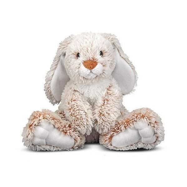メリッサ&amp;ダグ おもちゃ おままごと ごっこ遊び Melissa &amp; Doug 6074550 Melissa &amp; Doug Burrow Bunny Stuffed Animal Plushie with Big ...