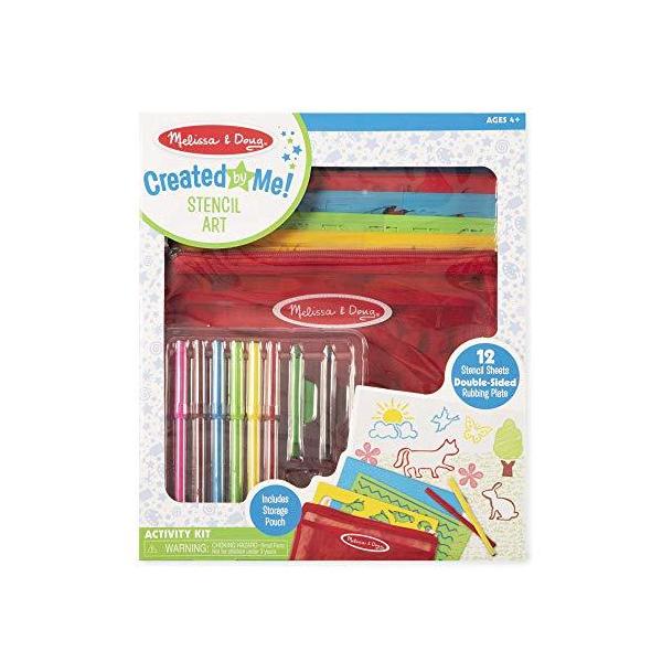 メリッサ&amp;ダグ おもちゃ 知育玩具 Melissa &amp; Doug 30624 Melissa &amp; Doug Created by Me! Stencil Art Coloring Activity Kit in St...